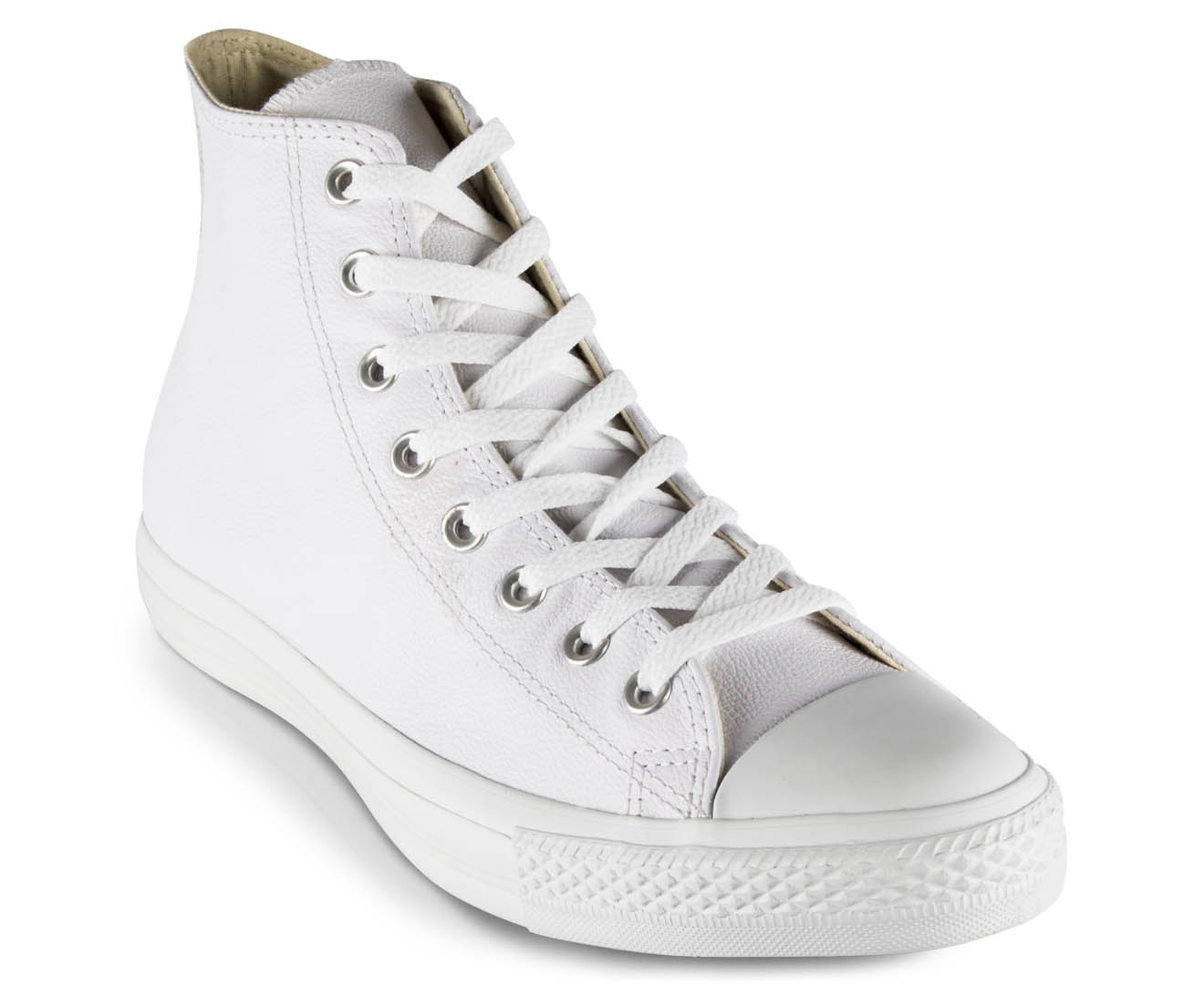 Converse Chuck Taylor All Star Leather High Top Sneakers White