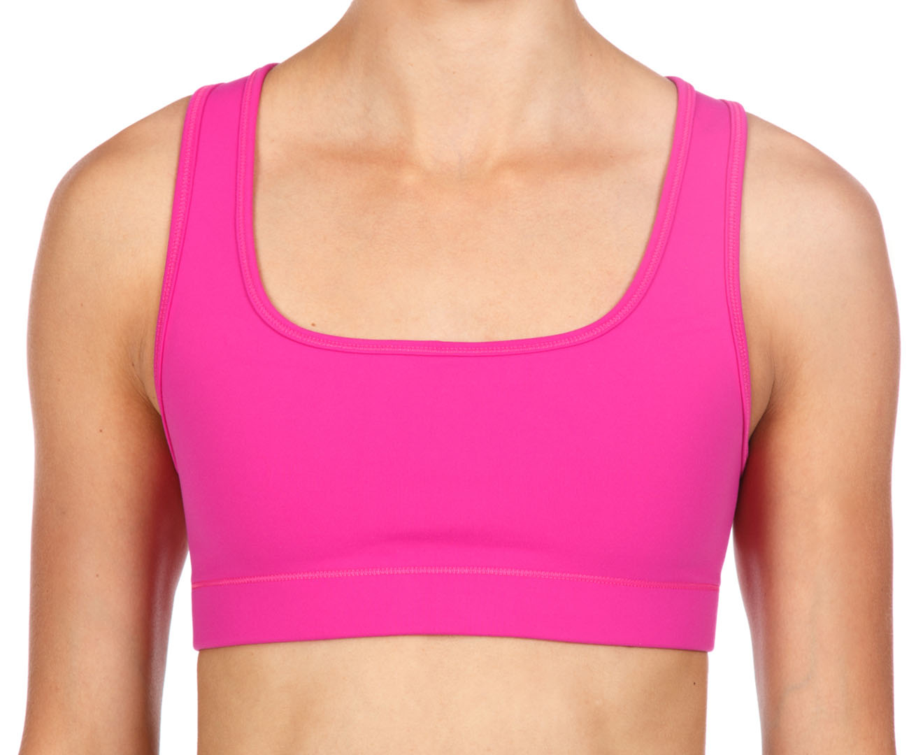 American Apparel Women's Sports Bra - Hot Fuchsia | Catch.com.au