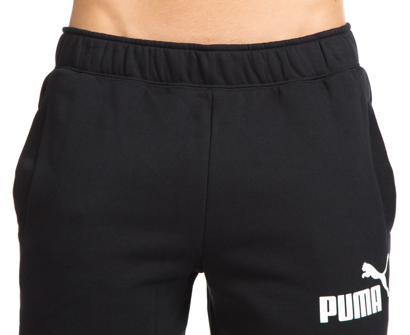 Puma Men's Essential No. 1 Logo Sweat Pants - Black | Catch.com.au Puma Men's Essential No. 1 Logo Sweat Pants - Black | Catch.com.au
