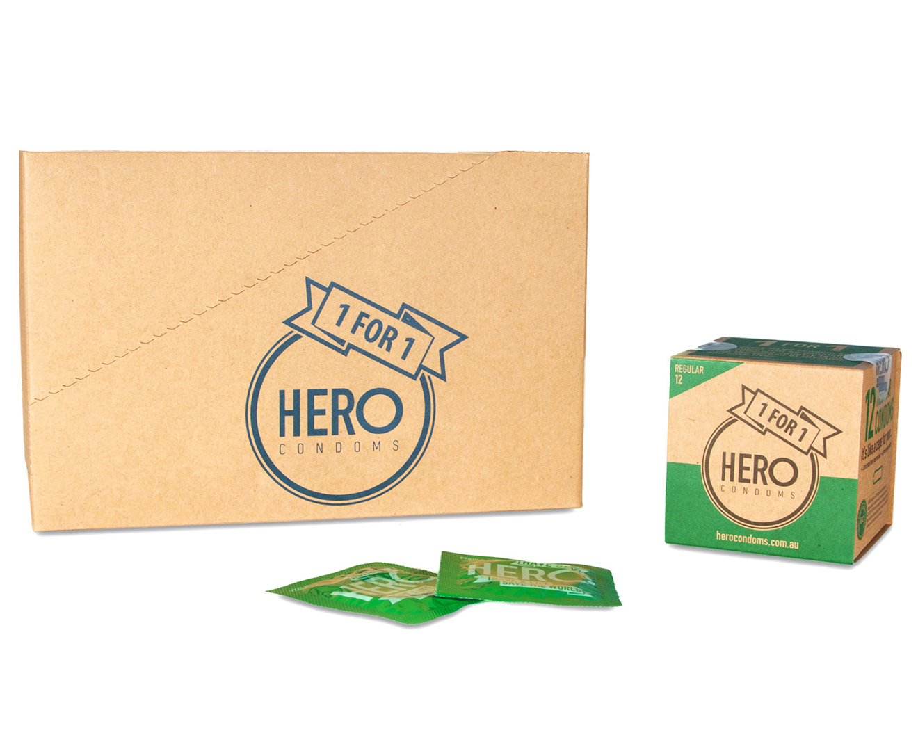 Hero Regular Condoms 72pk Au