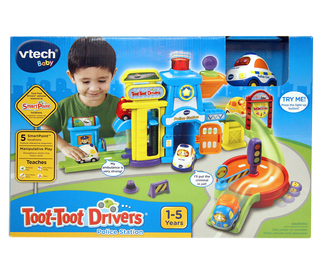 VTech Toot-Toot Drivers Police Station | Mumgo.com.au VTech Toot-Toot Drivers Police Station | Mumgo.com.au