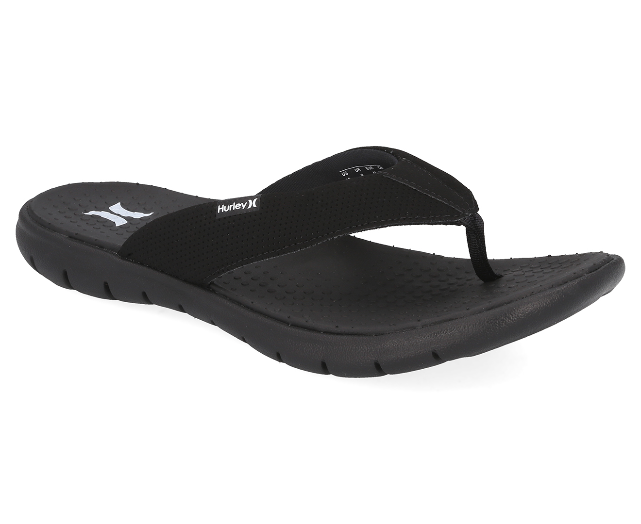 Hurley Men's Flex Sandal - Black | eBay