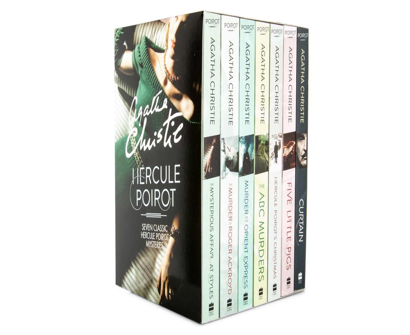 Agatha Christie Hercule Poirot Classic Mysteries 7-Book Box Set | Catch ... Agatha Christie Hercule Poirot Classic Mysteries 7-Book Box Set | Catch ...