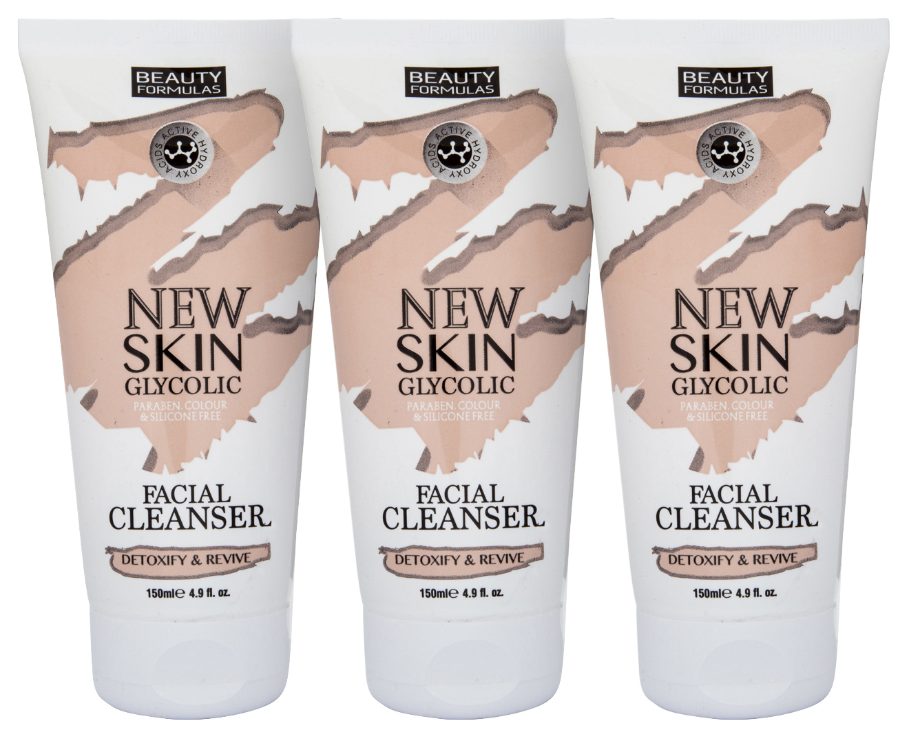 Beauty formulas new skin glycolic facial cleanser store
