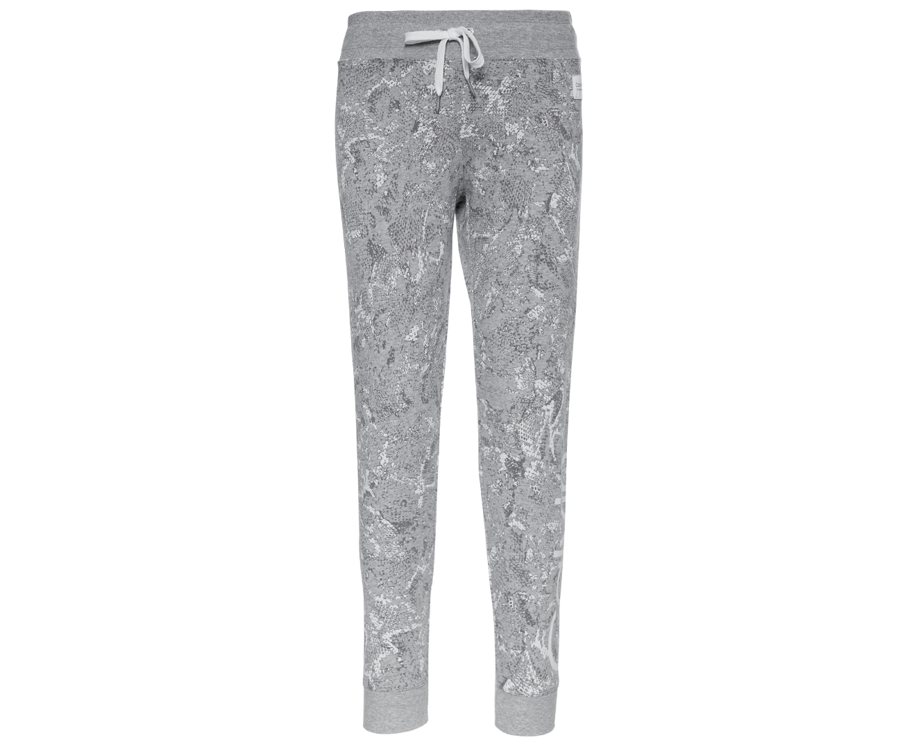 Calvin Klein Performance Womens Cobra Print Joggers Tracksuit Pants