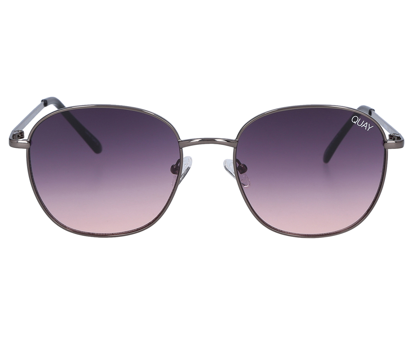 Quay Australia Womens Jezabell Sunglasses Navy Blue Peach Nz