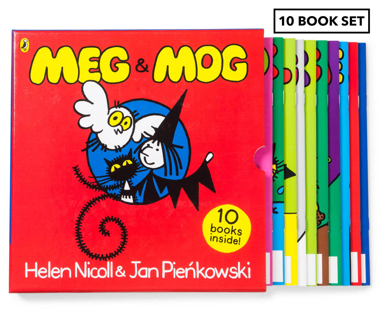 Meg And Mog Collection 10 Book Hard Case Nz