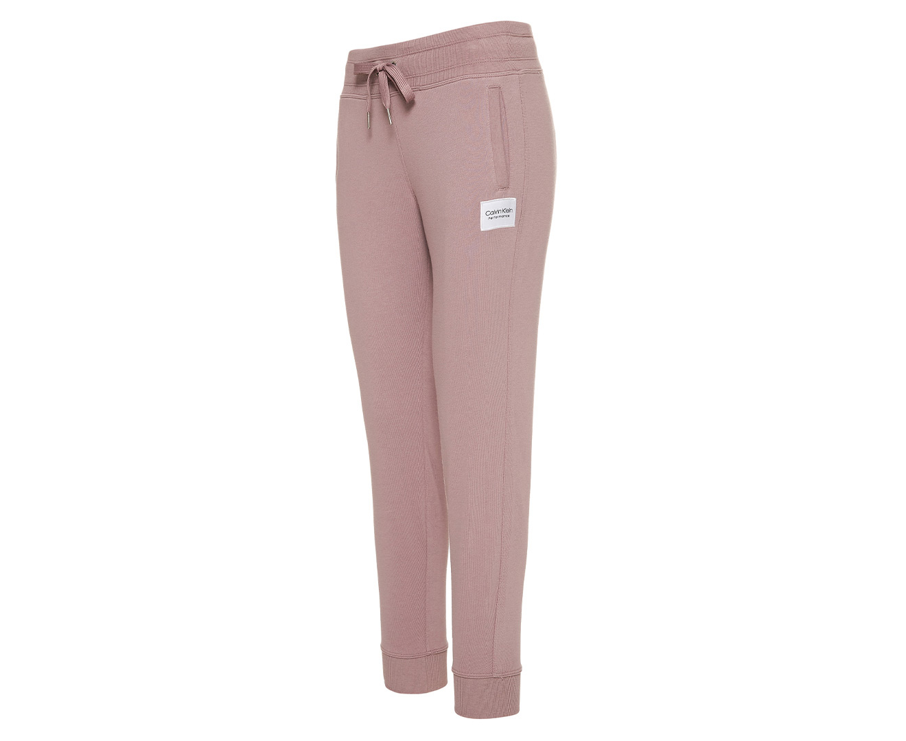 Calvin Klein Performance Womens Welt Pocket Full Length Jogger Track
