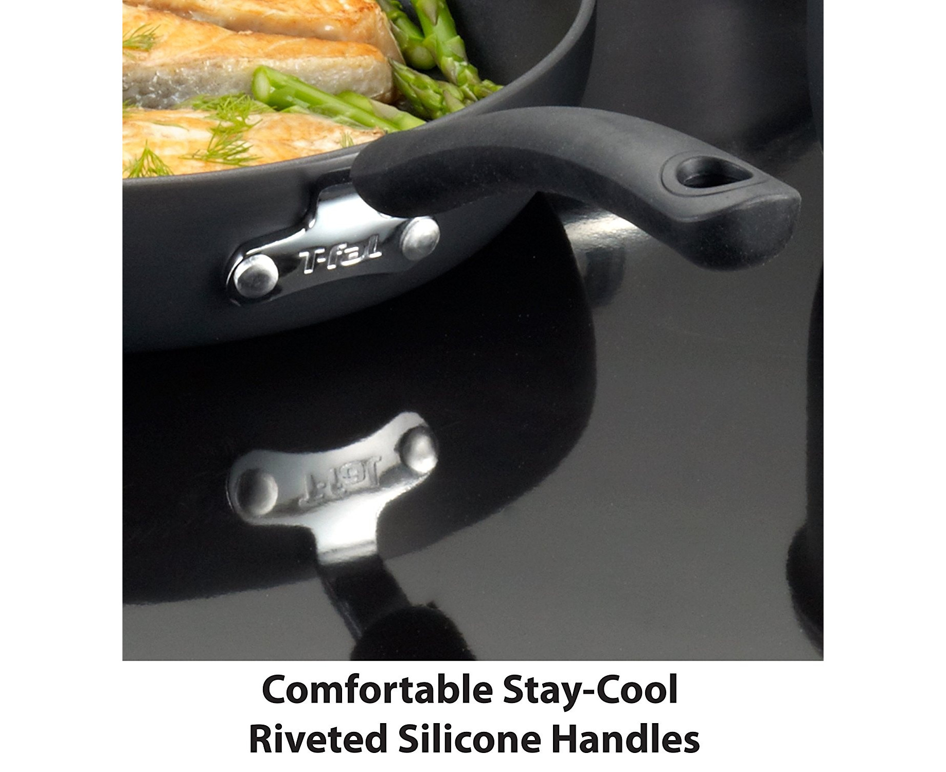 25cm Hard Anodized Nonstick T Fal E76505 Ultimate Hard Anodized