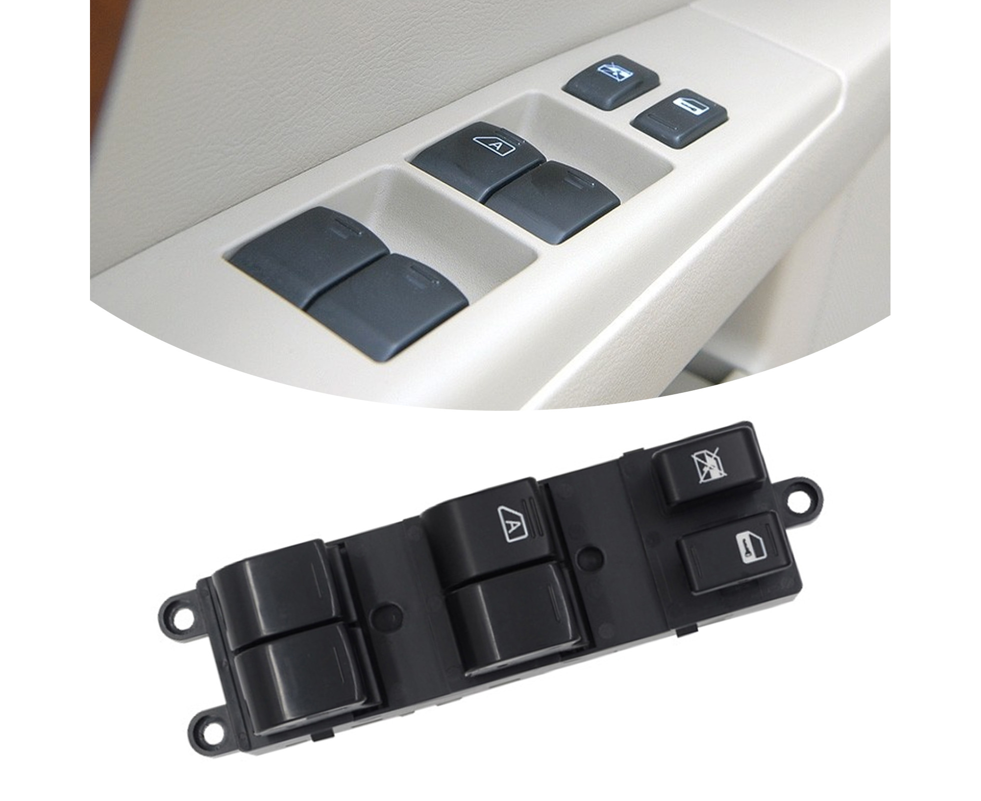 Power Switch Push Button Simple Operation ABS Front Left Power Window ... Power Switch Push Button Simple Operation ABS Front Left Power Window ...