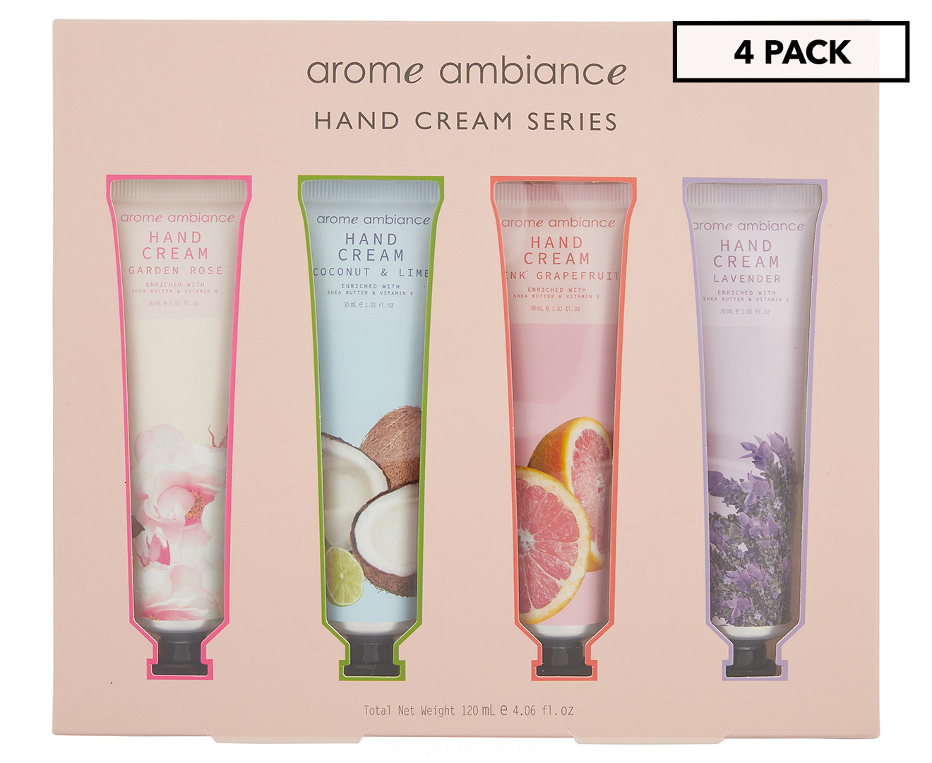 Arome Ambiance Nature Fresh Hand Cream Series 4pk Au