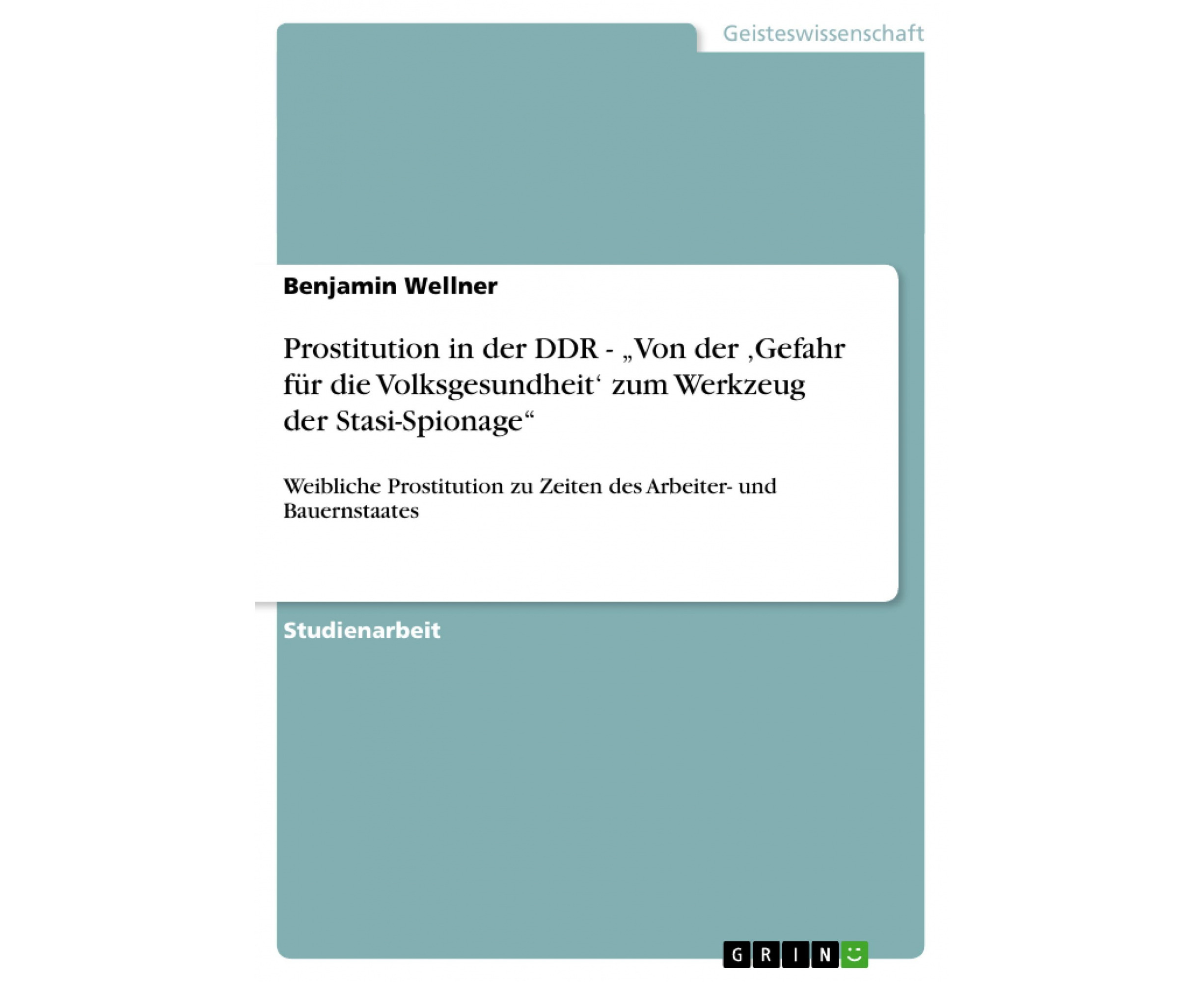 Prostitution in der DDR - Prostitution in der DDR -