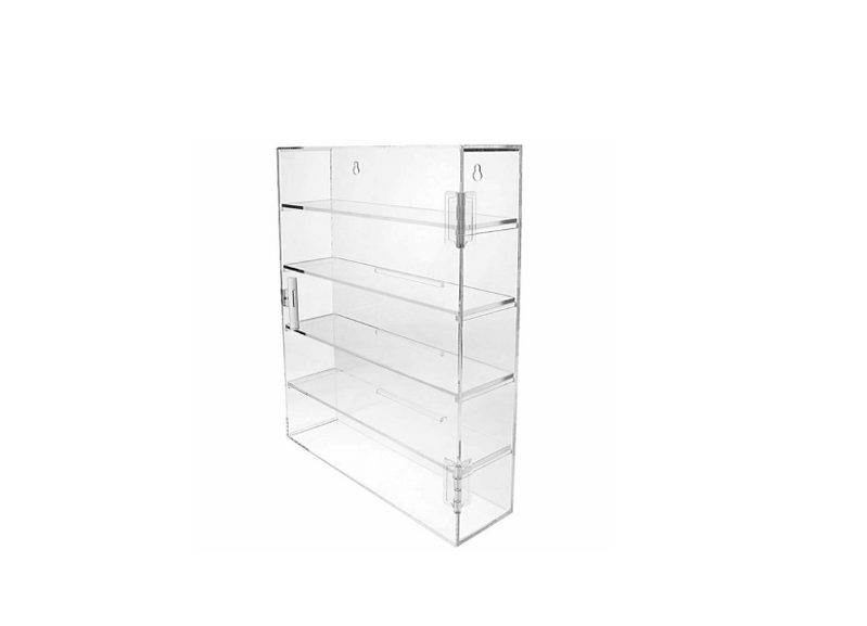 5 Layer Acrylic Display Rack Case Organizer Storage Shot Glass Display Case Box Au