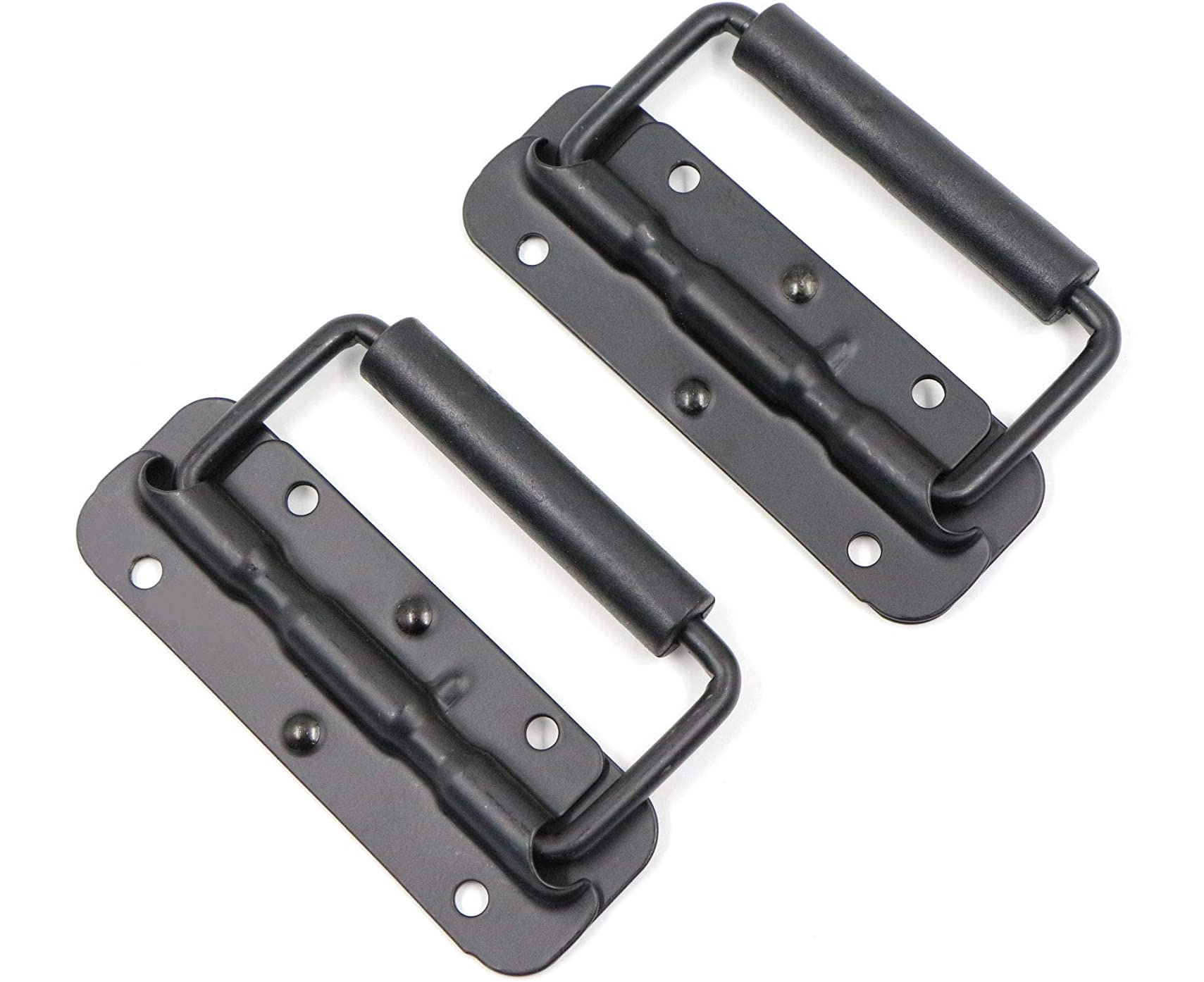 Folding Case Handle 2 Stainless Steel Carry Handles Spring Folding ... Folding Case Handle 2 Stainless Steel Carry Handles Spring Folding ...