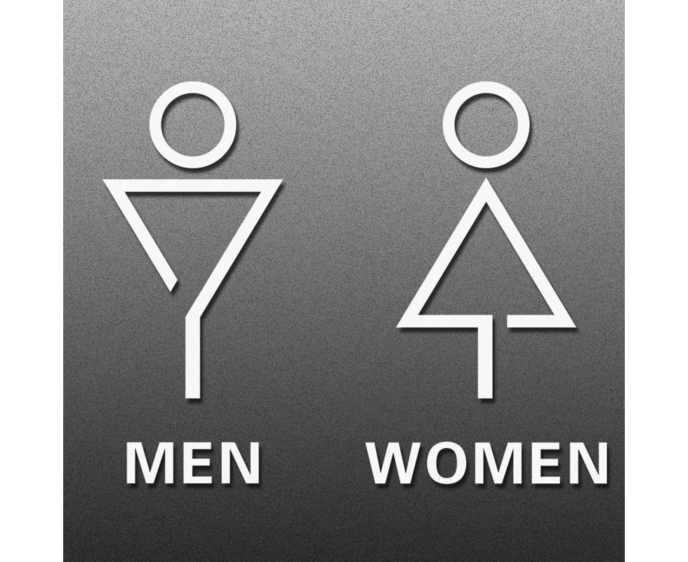 19 x 14cm Personalized Restroom Sign WC Sign Toilet Sign | Catch.com.au 19 x 14cm Personalized Restroom Sign WC Sign Toilet Sign | Catch.com.au